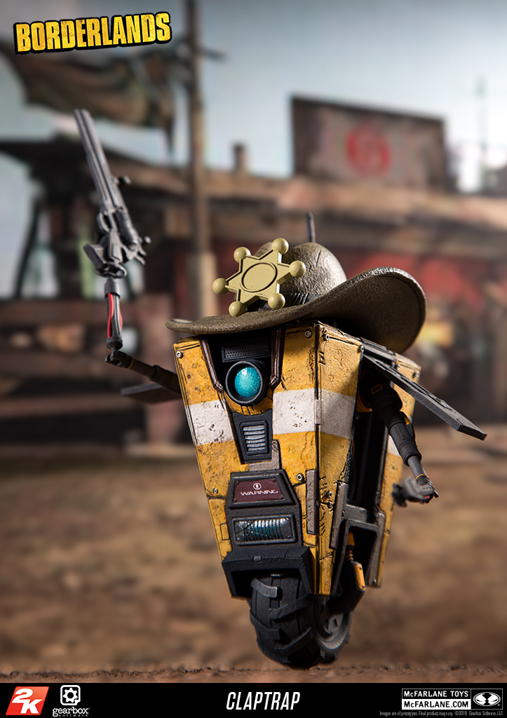 Claptrap - Deluxe Action Figure Set | at Mighty Ape NZ