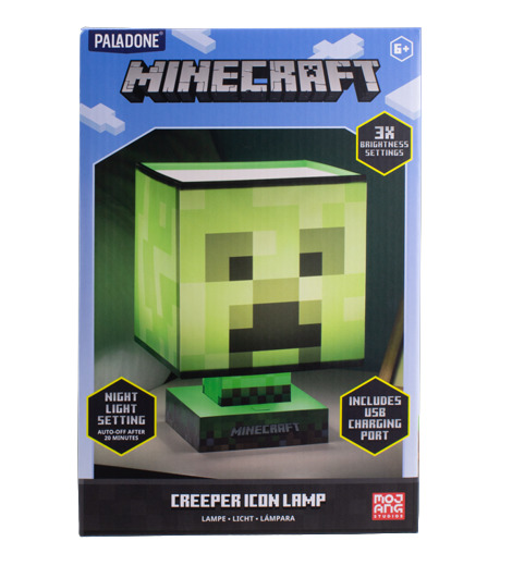 Paladone Minecraft Creeper Lamp At Mighty Ape Nz