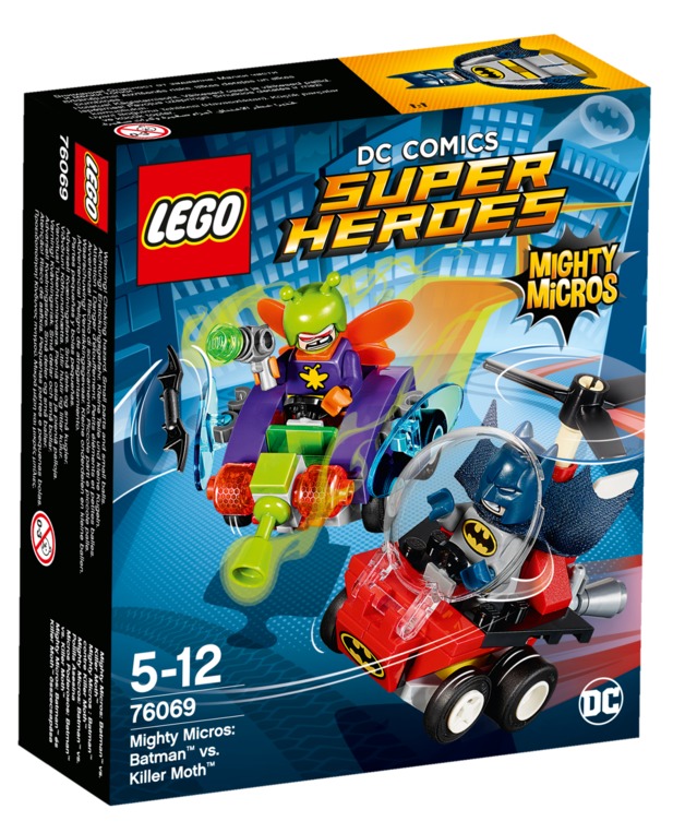 Buy LEGO Super Heroes: Mighty Micros - Batman vs. Killer Moth (76069 ...