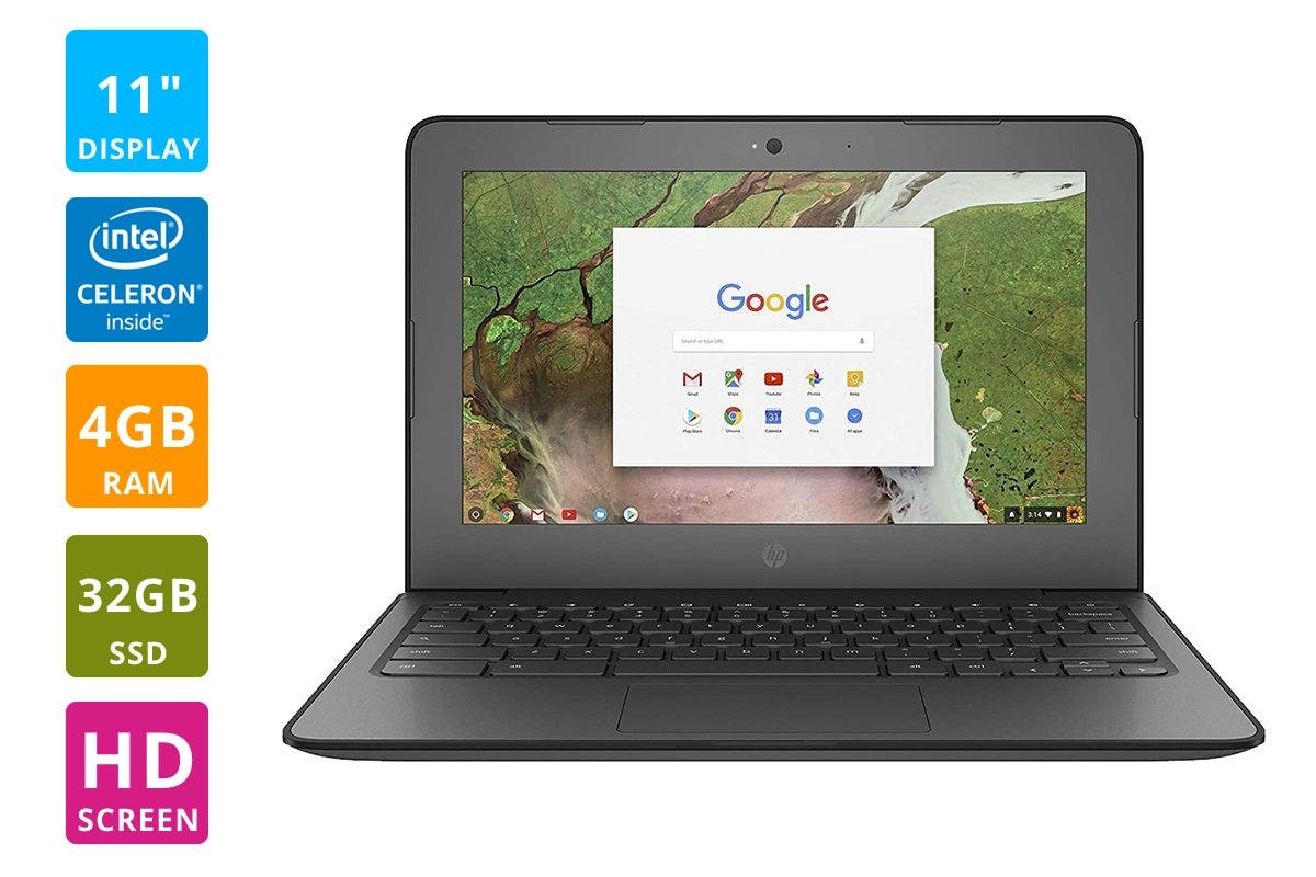 HP Chromebook G8 11.6" HD Intel Celeron N4020 Laptop (4GB, 32GB) | #N ...