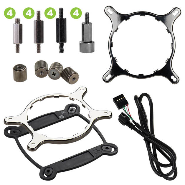 EVGA 120 RGB LED AIO Water Cooler | at Mighty Ape NZ