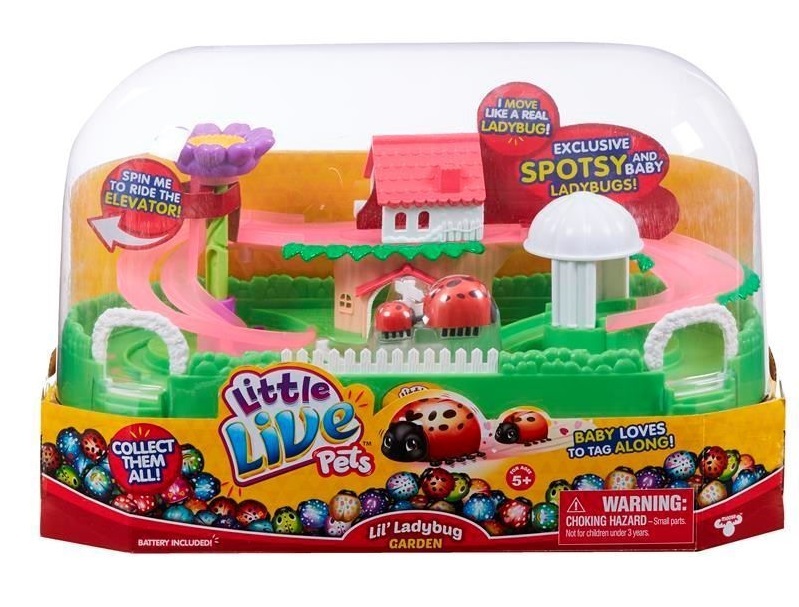 Buy Little Live Pets: Lil' Ladybug - Garden Playset at Mighty Ape NZ