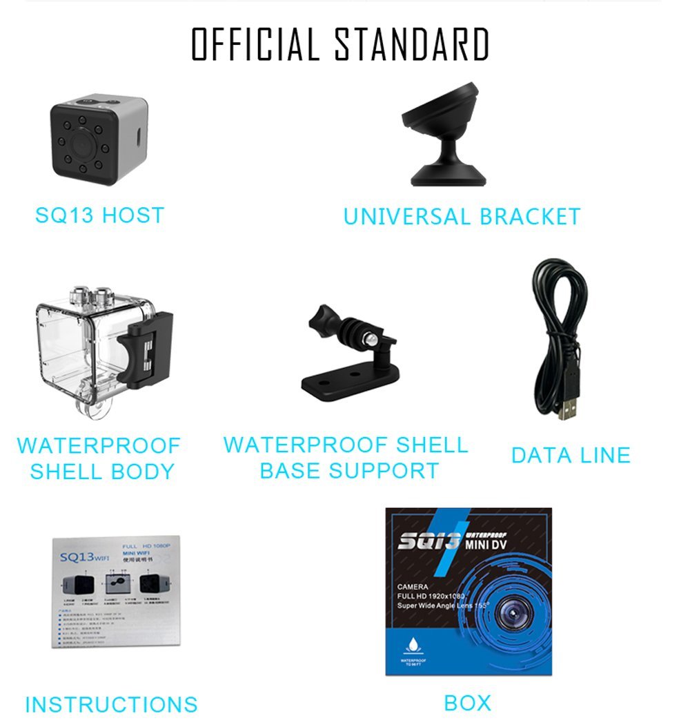 Waterproof-Wireless-Hotspot-Connect-Mini-Camera | at Mighty Ape NZ