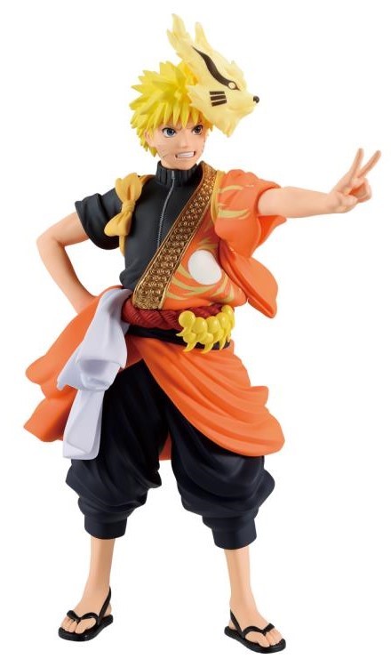 Naruto Uzumaki Animation 20th Anniversary Costume Pvc Figure At