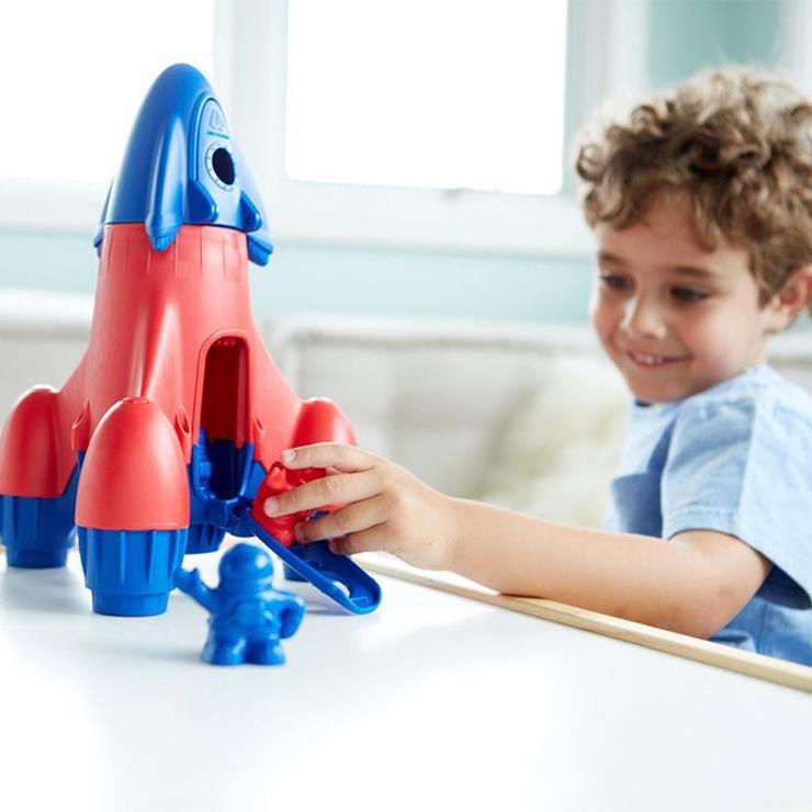 Buy Green Toys: Rocket - Blue Top at Mighty Ape NZ