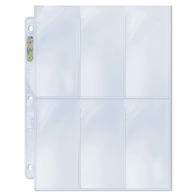 Ultra Pro Platinum 40x 4-Pocket Pages | For Large Cards, Postcards ...