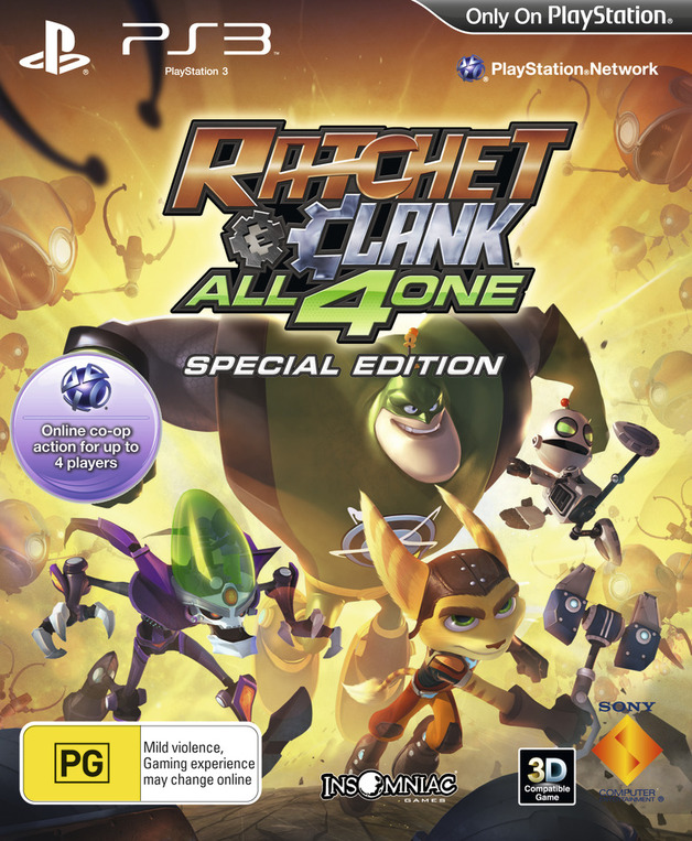 Ratchet and Clank: All 4 One Special Edition | PS3 | Buy Now | at ...