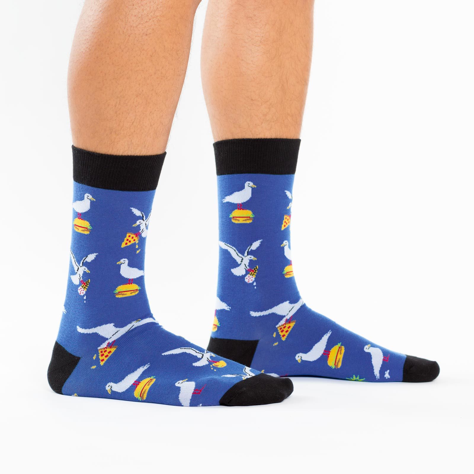 Hangry Birds - Crew Socks | Men's | at Mighty Ape NZ