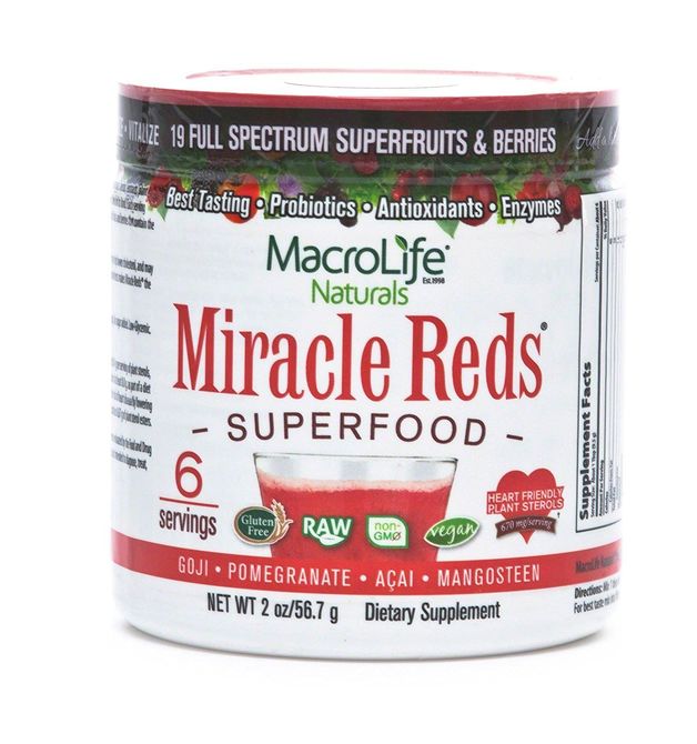 Buy MacroLife Naturals Miracle Reds (6 servings) at Mighty Ape NZ