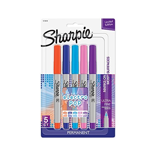 Buy Sharpie Ultra Fine - Electro Pop (5-pack) at Mighty Ape NZ