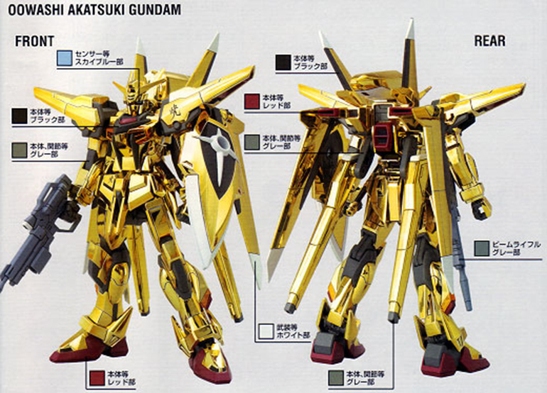 HG 1/144 Owashi Akatsuki Gundam - Model Kit Images at Mighty Ape NZ