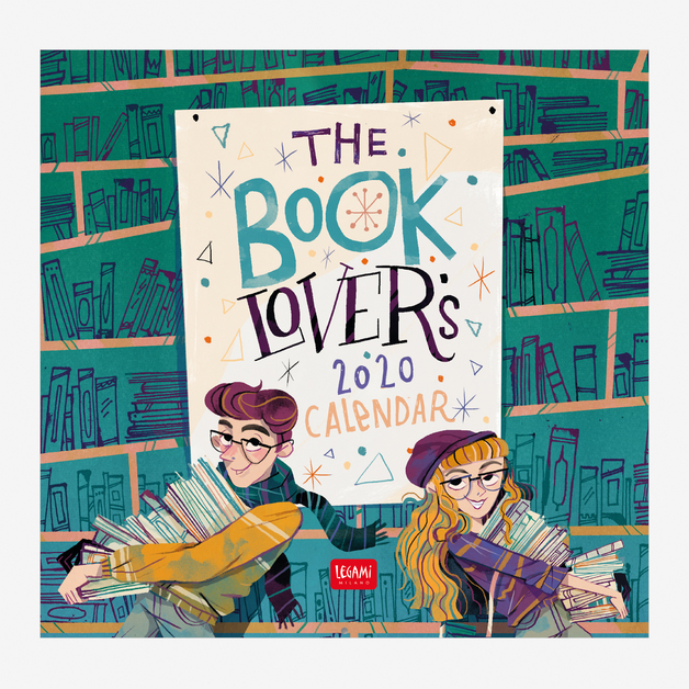 Buy Legami: Book Lover's 2020 Wall Calendar at Mighty Ape NZ