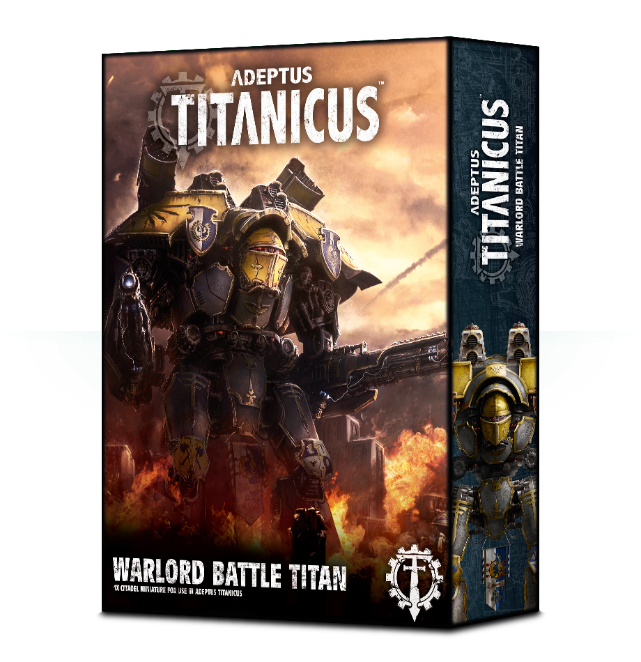 Warhammer 40,000 Adeptus Titanicus: Warlord Battle Titan | at Mighty Ape NZ