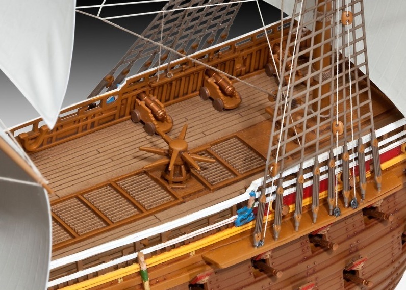 1/150 Royal Swedish Warship "Vasa"- Model Kit | at Mighty Ape NZ