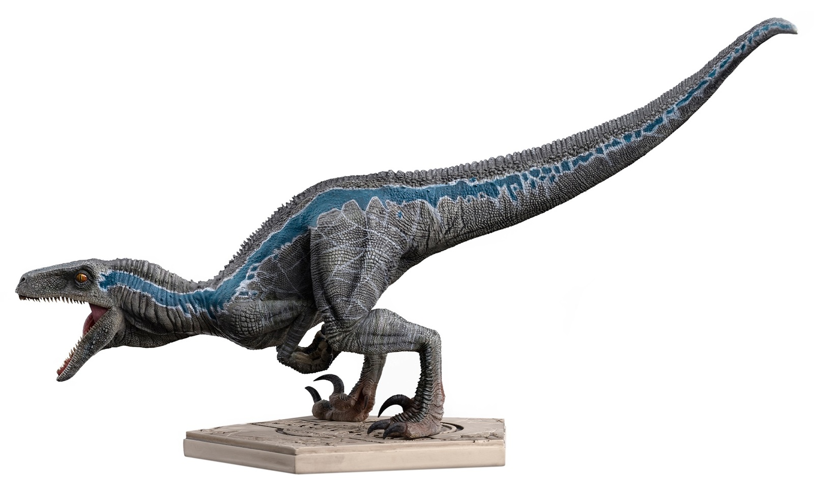 Velociraptor (Blue) - Art-Scale Statue | at Mighty Ape Australia