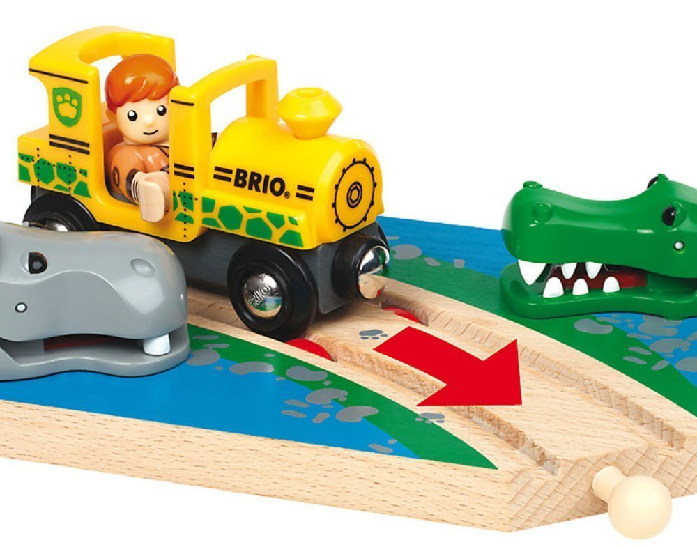 Buy Brio: Safari Crossing - Railway Set at Mighty Ape Australia
