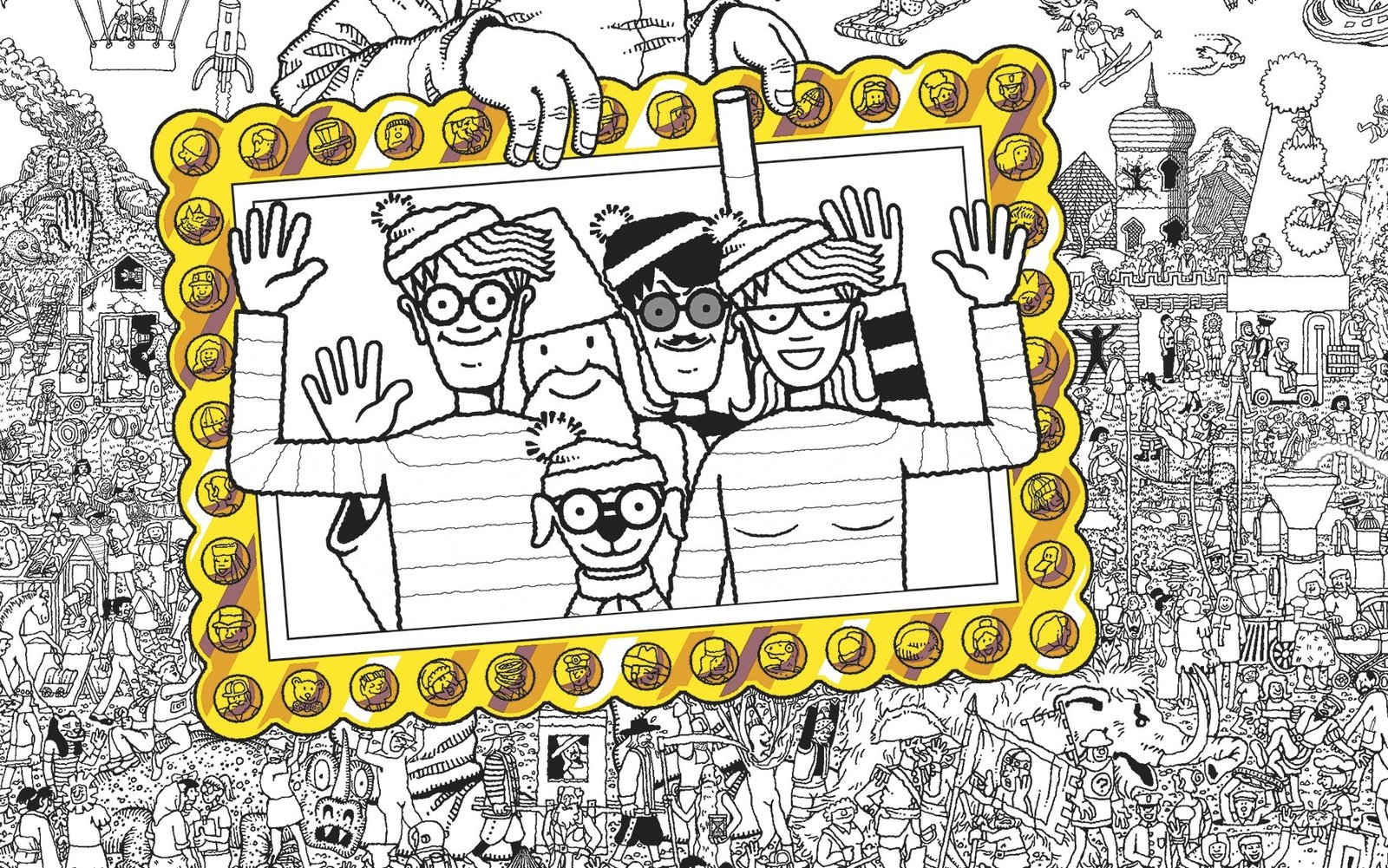 Where's Wally? The Colouring Book | Martin Handford Book | Buy Now | at ...