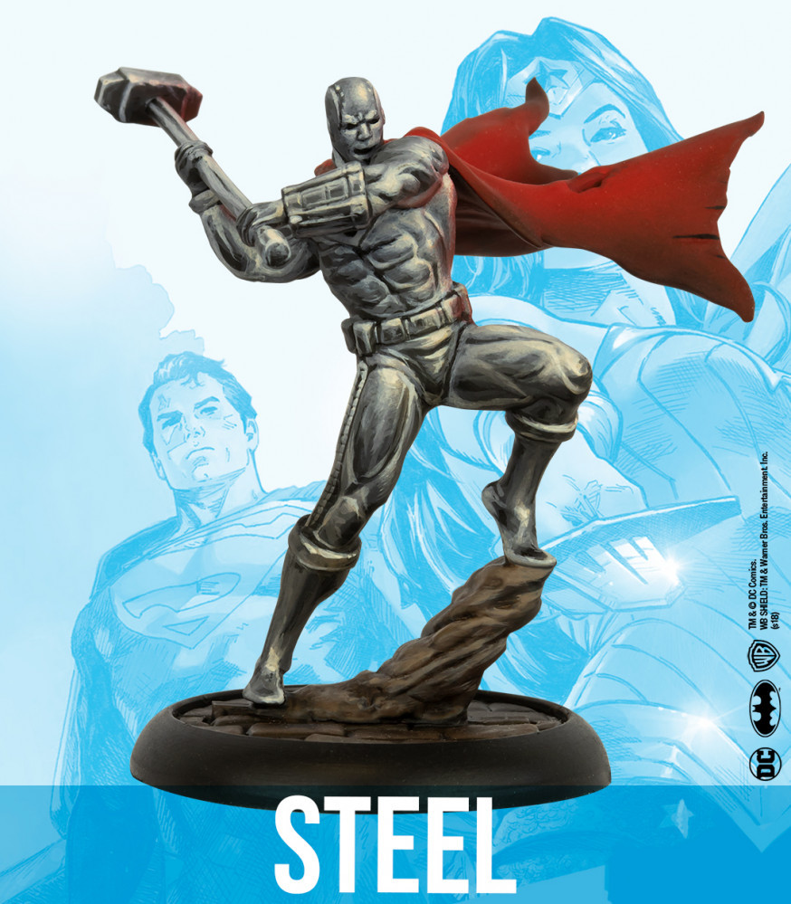 Knight Models DC Universe: Superboy & Steel | at Mighty Ape NZ