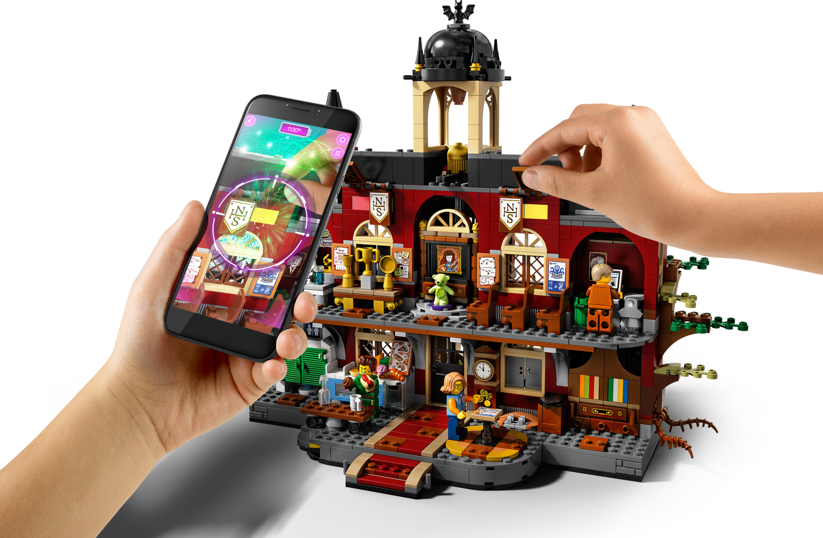 Buy LEGO Hidden Side - Newbury Haunted High School at Mighty Ape NZ