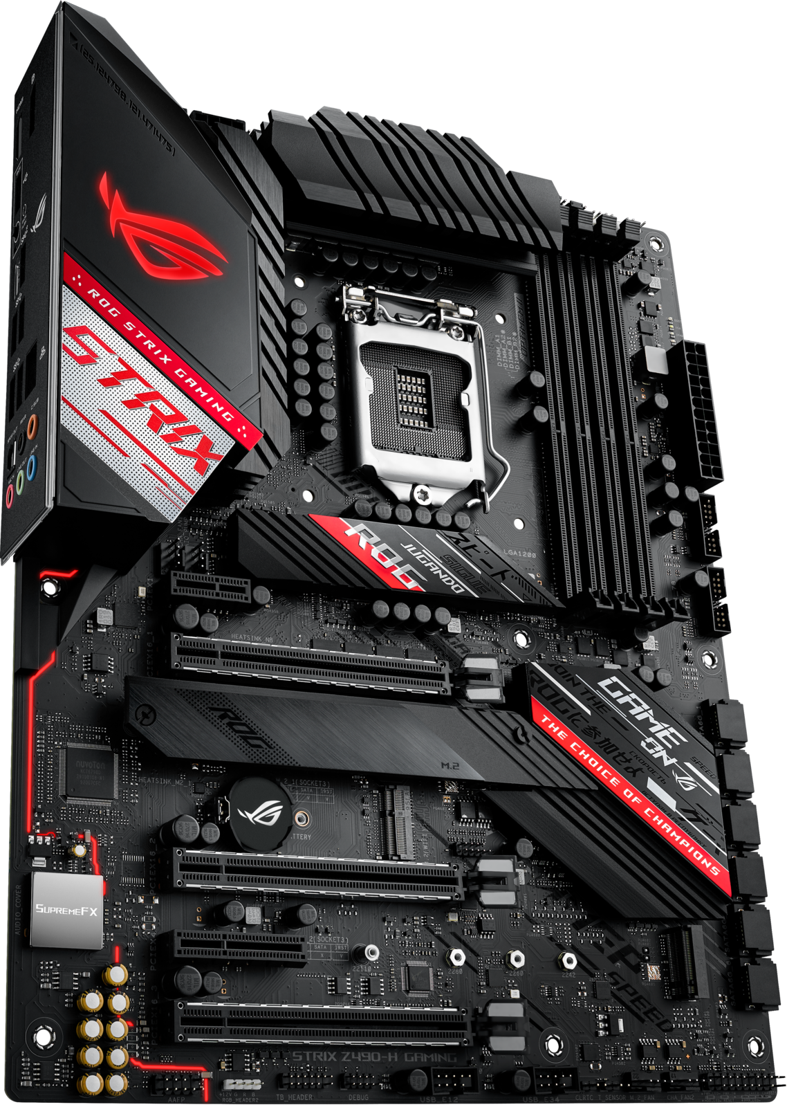 ASUS ROG Strix Z490-H Gaming Motherboard | at Mighty Ape NZ