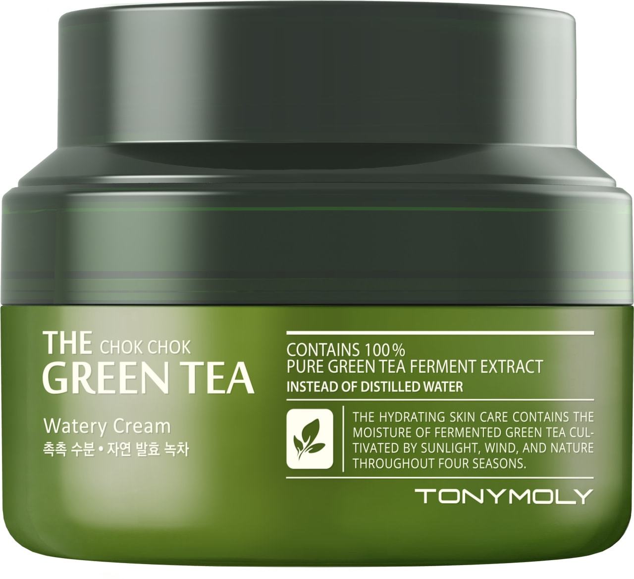 Buy Tony Moly: The Chok Chok Green Tea - Watery Face Cream (60mL) at Mighty Ape NZ