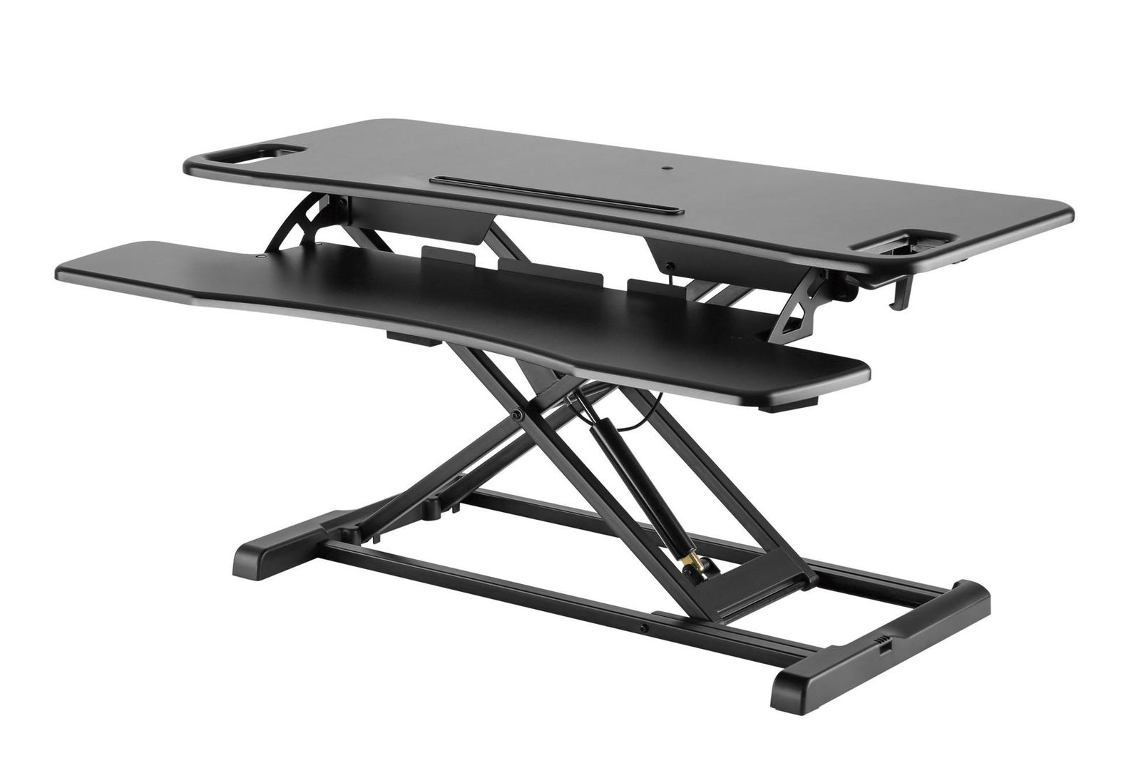 Buy BRATECK: Sit-Stand Desktop Workstation Stand at Mighty Ape NZ