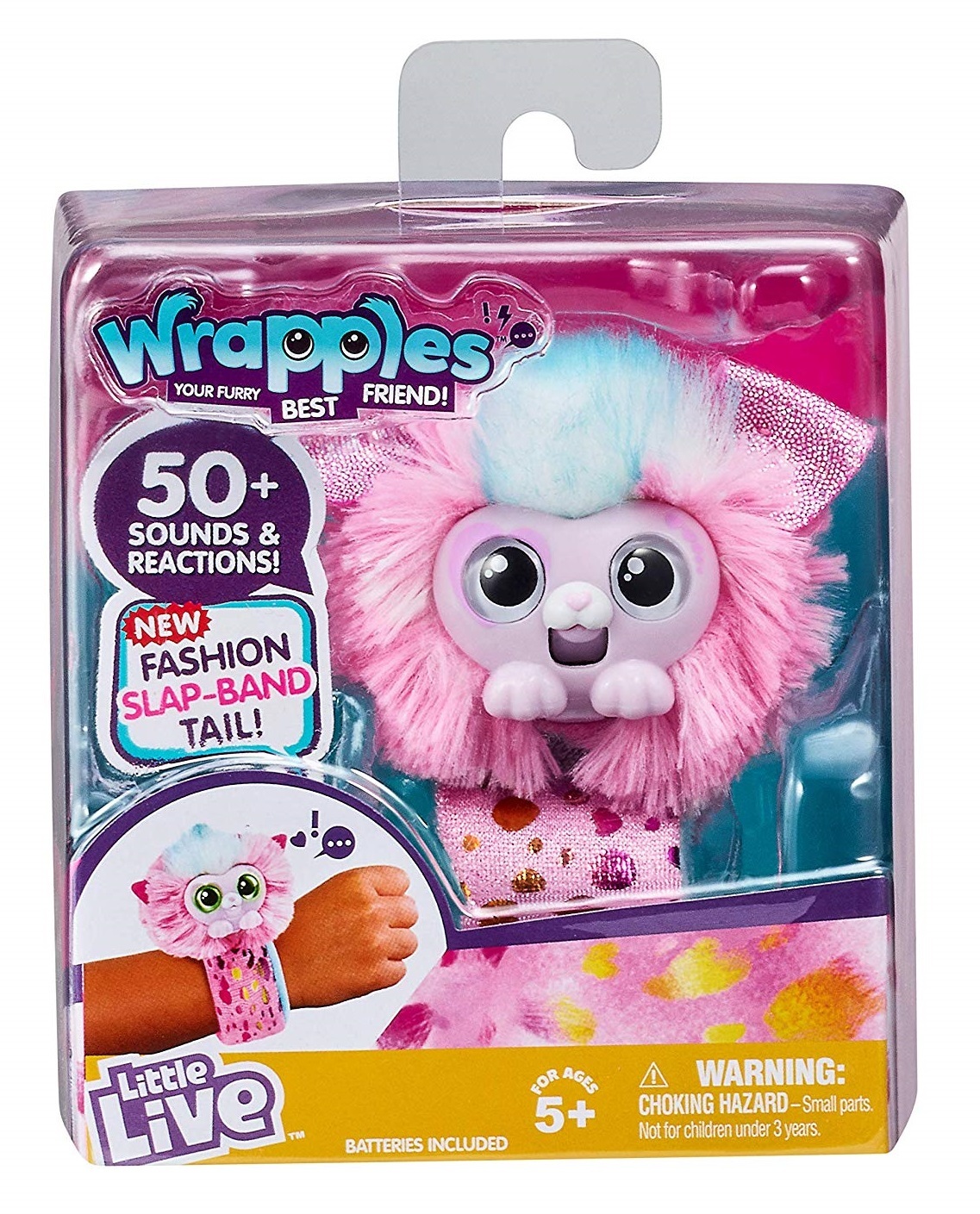 Buy Little Live: Wrapples Plush - Pinx at Mighty Ape Australia