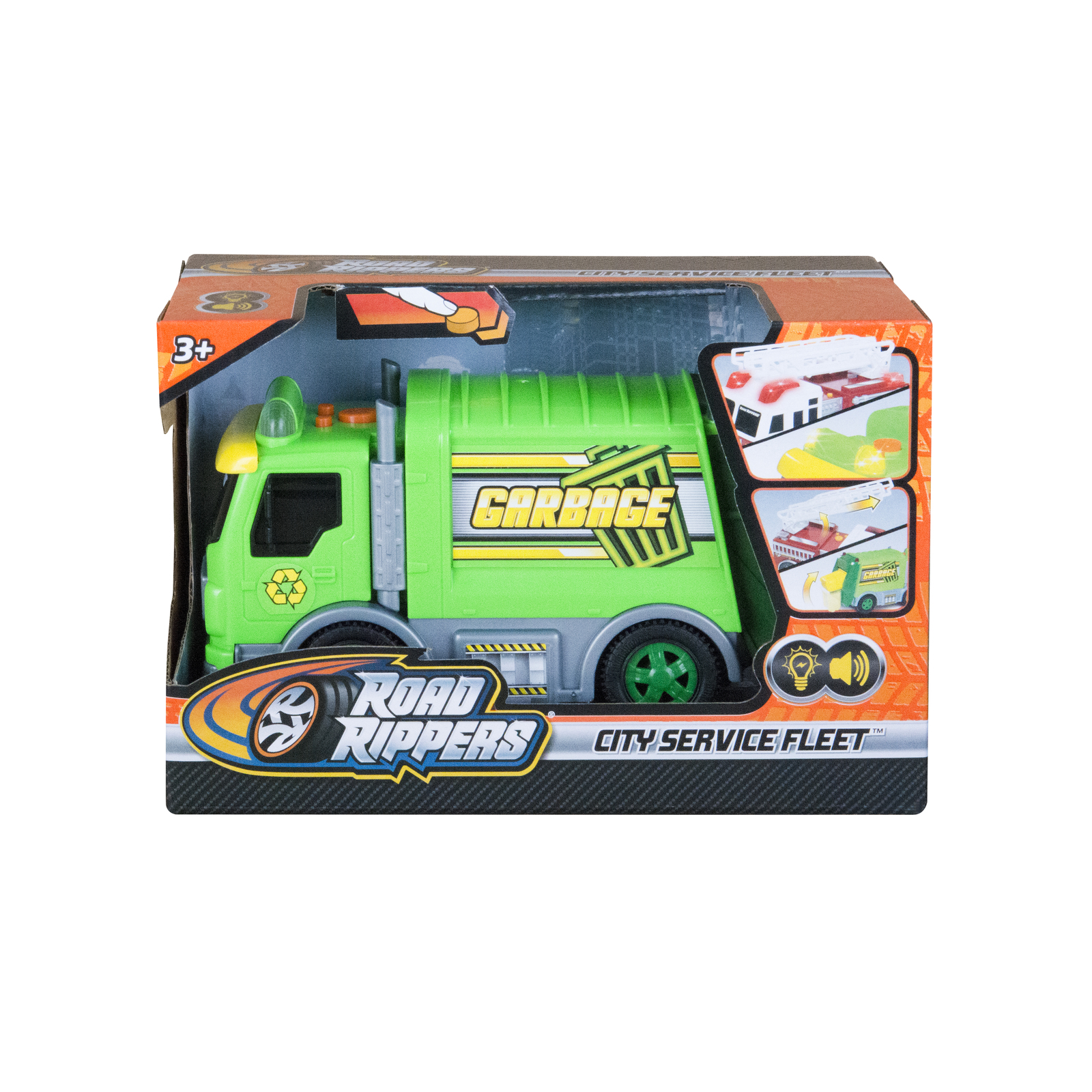 Buy Nikko: Road Rippers City Service Fleet - Garbage Truck at Mighty Ape NZ