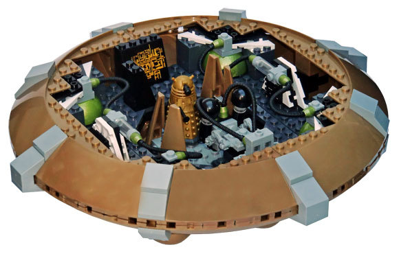 Doctor Who Dalek Spaceship Set Images At Mighty Ape Australia