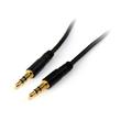 1.8m StarTech 3.5mm Stereo Slim Audio Cable | at Mighty Ape NZ