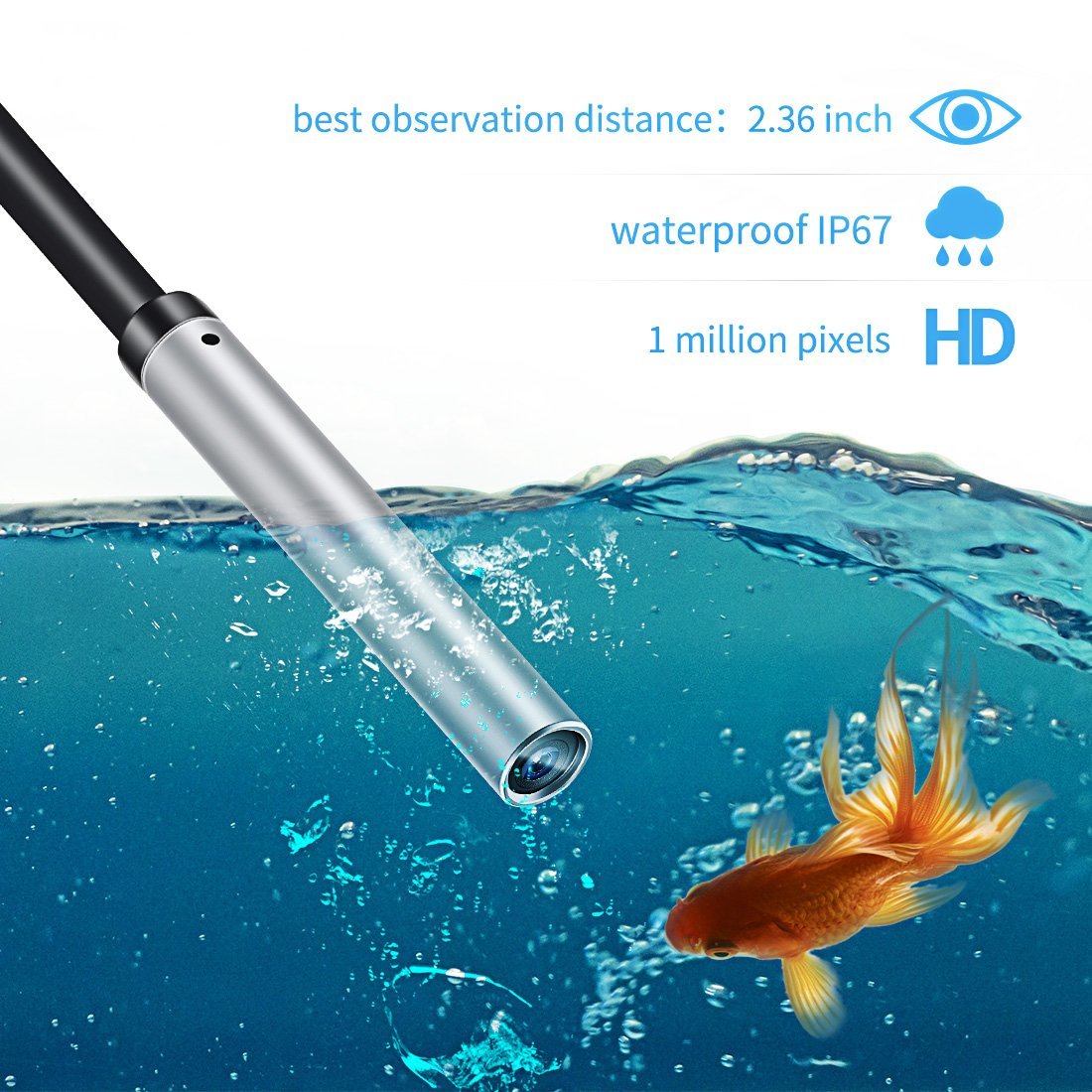 3 in 1 Mobile Phone Endoscope Set | at Mighty Ape NZ