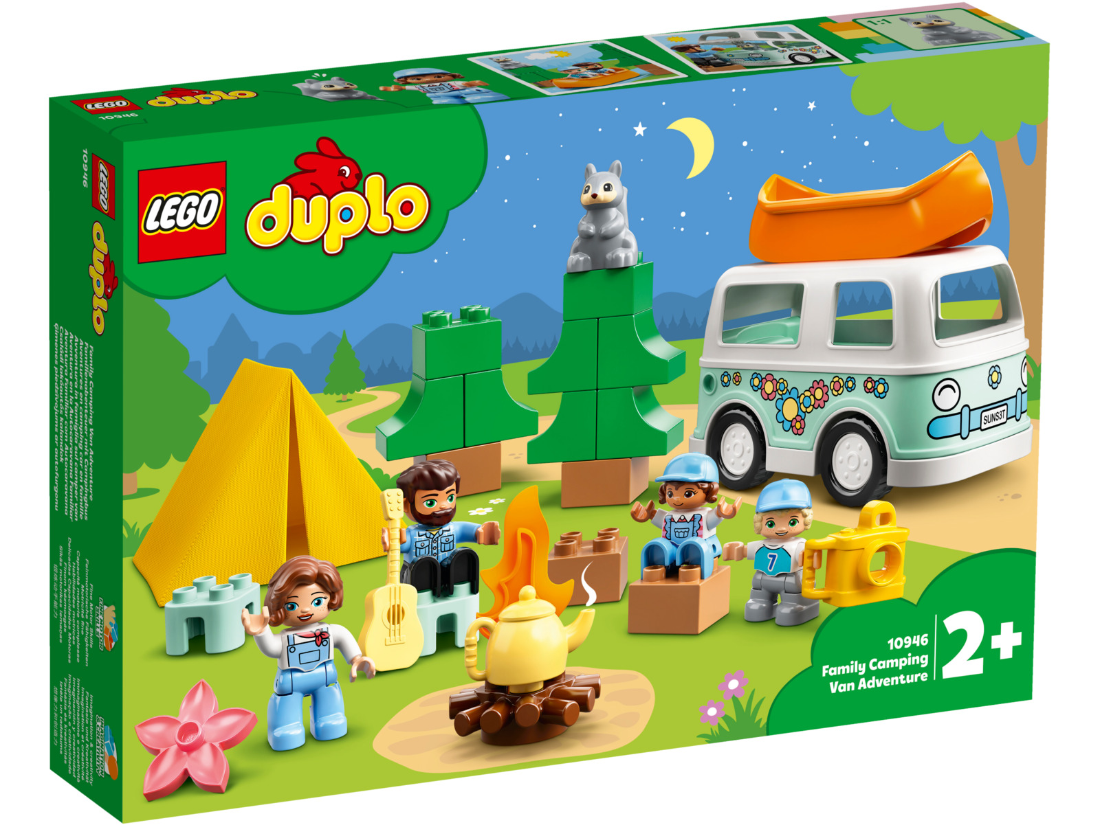 Buy LEGO Duplo - Family Camping Van Adventure at Mighty Ape NZ