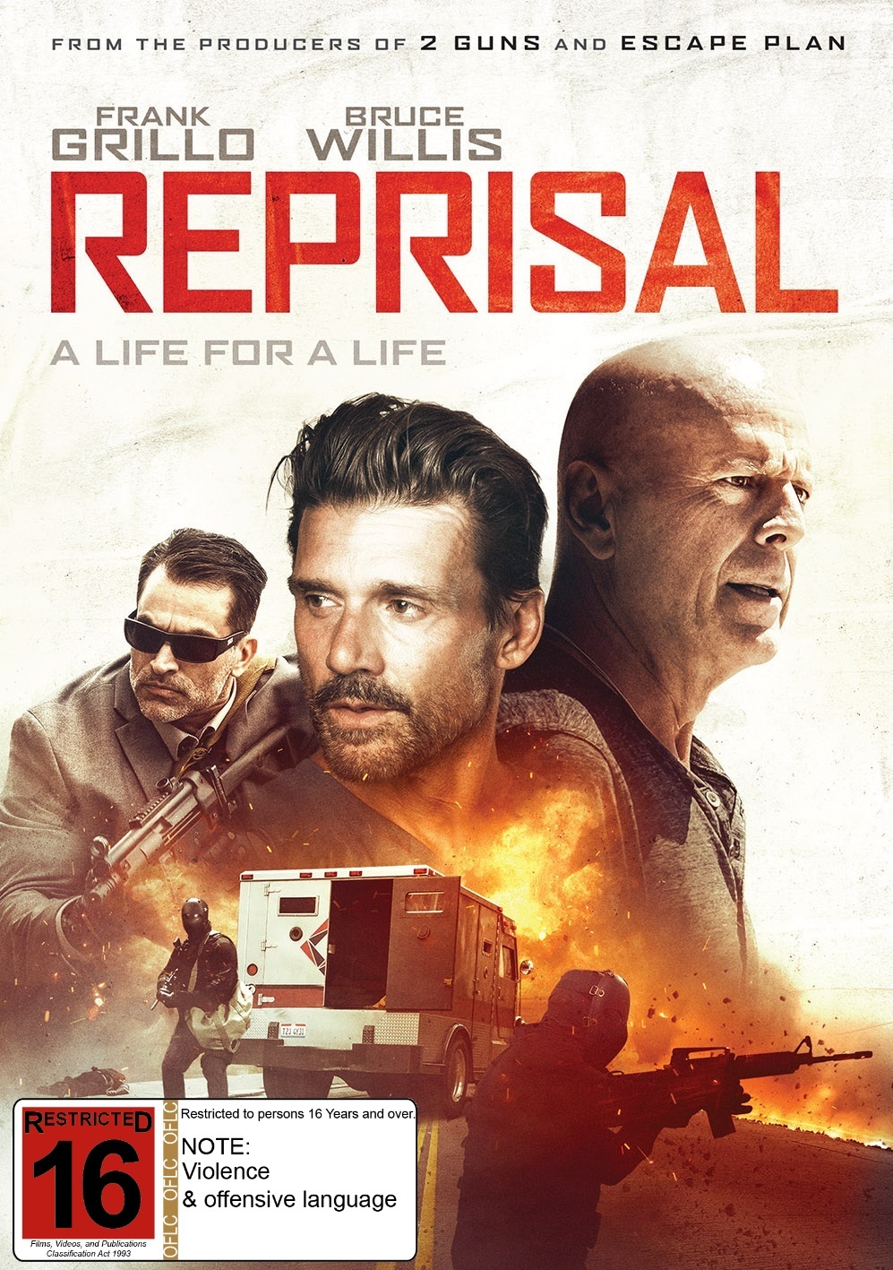 Reprisal | DVD | Buy Now | at Mighty Ape NZ