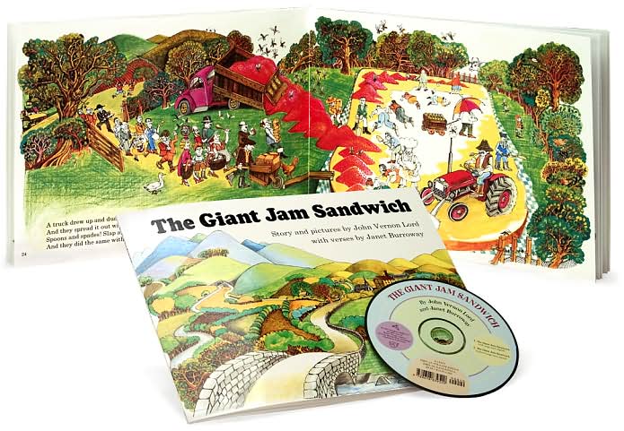The Giant Jam Sandwich (Book + CD) | Janet Burroway Book | In-Stock ...