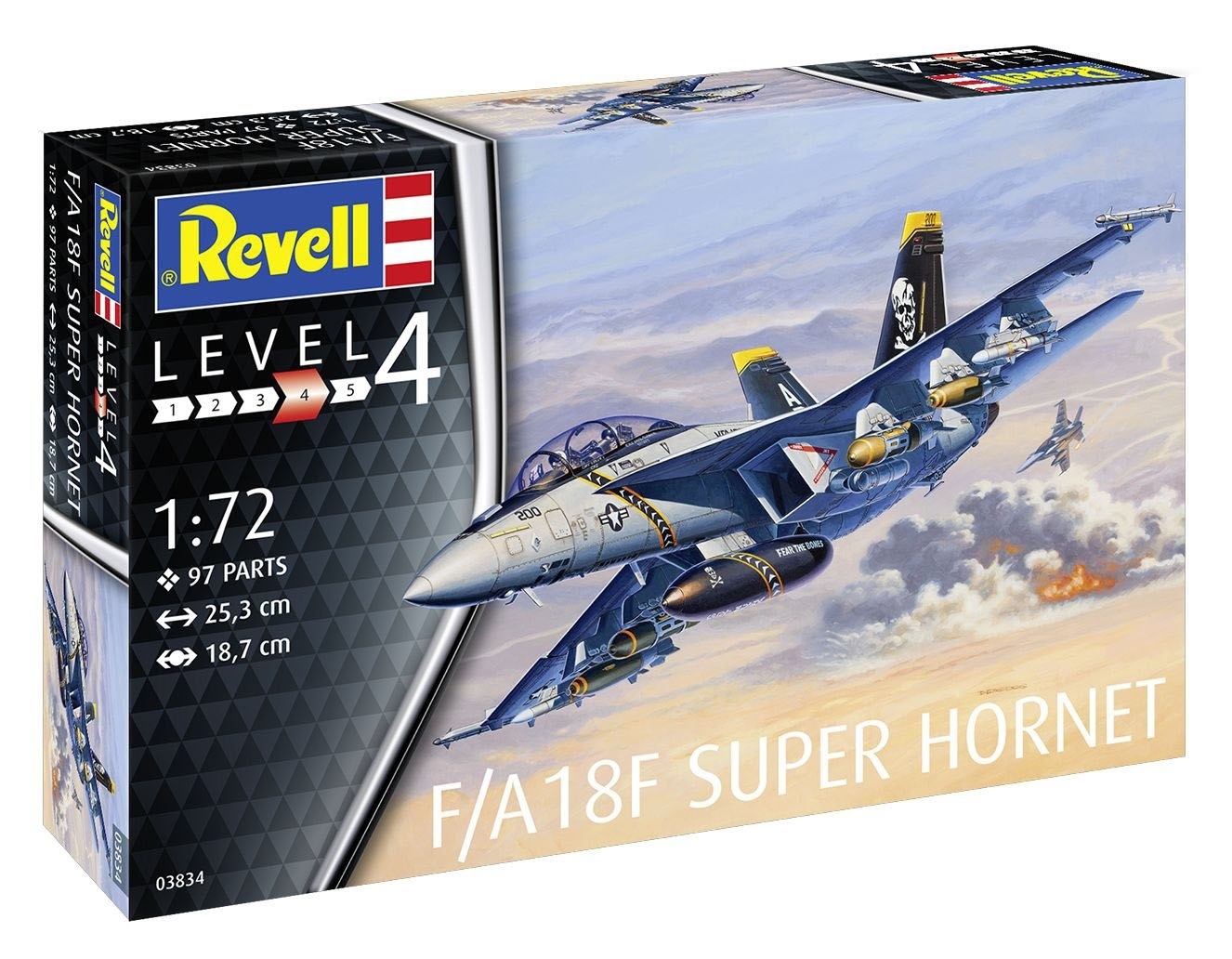 Revell: 1/72 F/A-18F Super Hornet - Model Kit | at Mighty Ape NZ