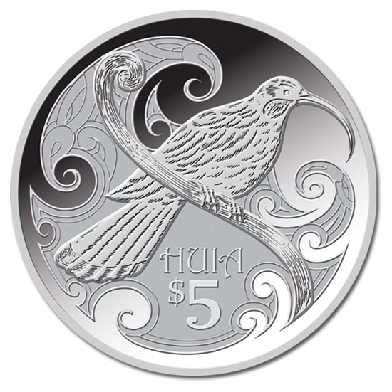 NZ Annual Coin: Huia - 2015 | at Mighty Ape NZ