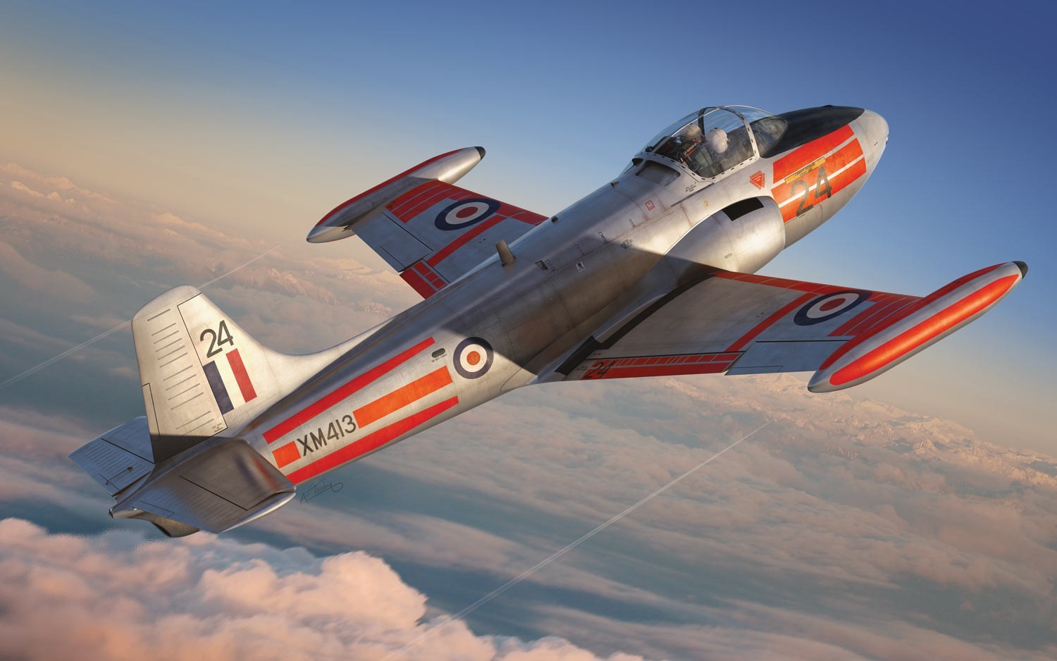 1:72 Hunting Percival Jet (Provost T.3/T.3a) - Model Kit | at Mighty Ape NZ