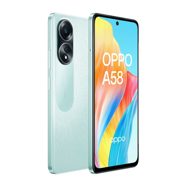 OPPO A58 (6GB/128GB) Dual SIM Smartphone - Dazzling Green | at Mighty ...