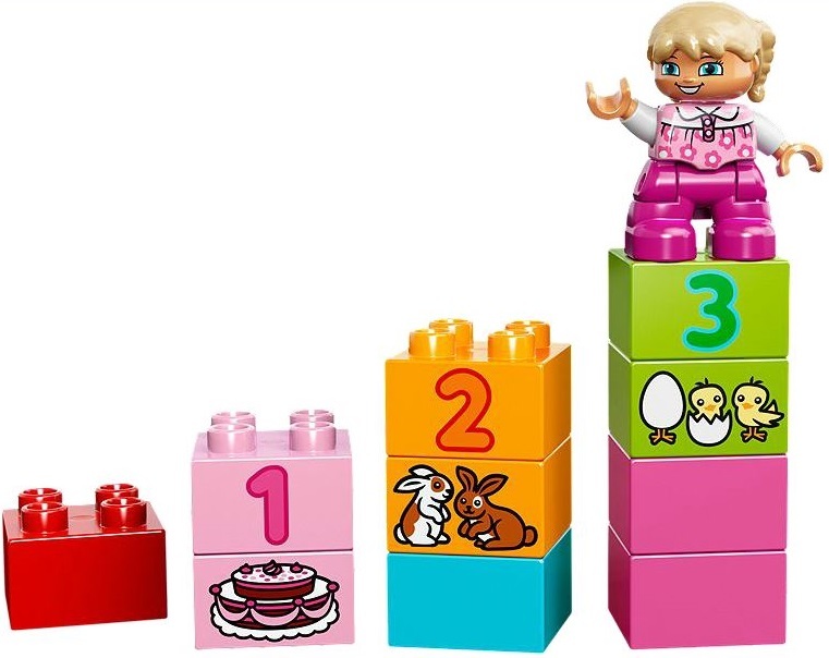 Buy LEGO DUPLO - All-in-One-Pink-Box-of-Fun (10571) at Mighty Ape NZ