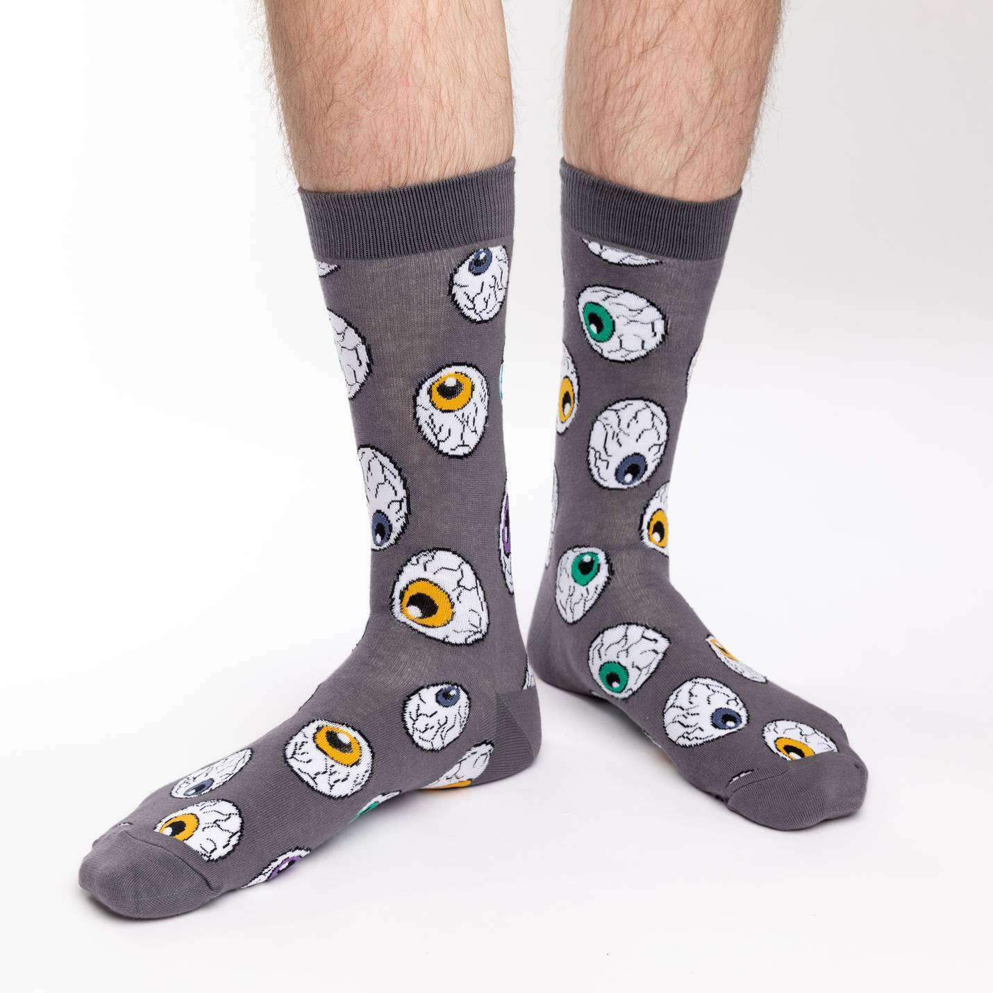 Men's Eyeballs Socks - Shoe Size 7-12 | Men's | at Mighty Ape NZ
