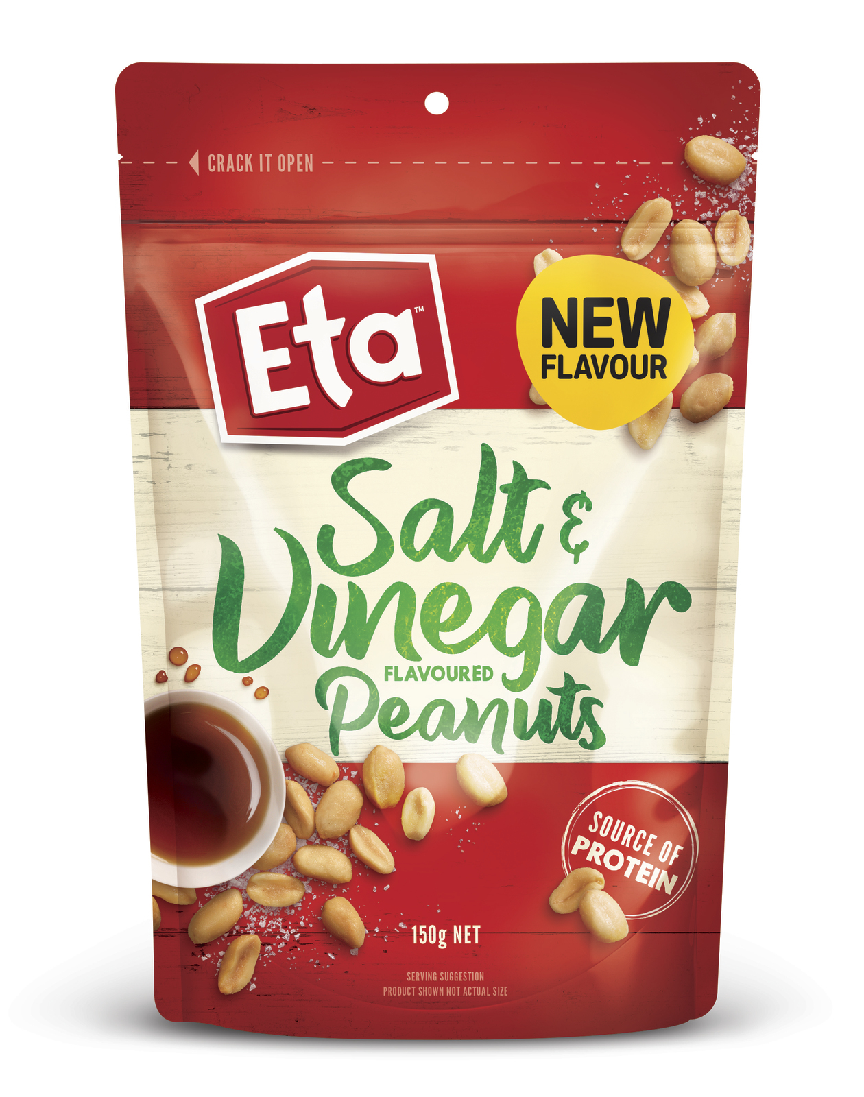 Eta: Salt & Vinegar Peanuts | at Mighty Ape NZ