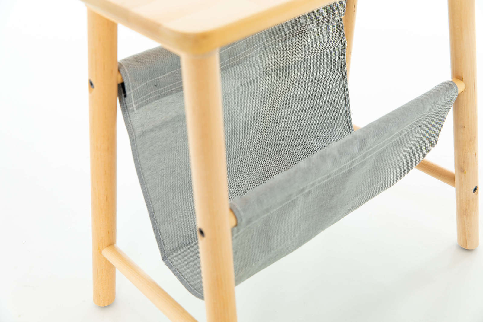 Buy Solid Birch Wood Storage Stool at Mighty Ape NZ
