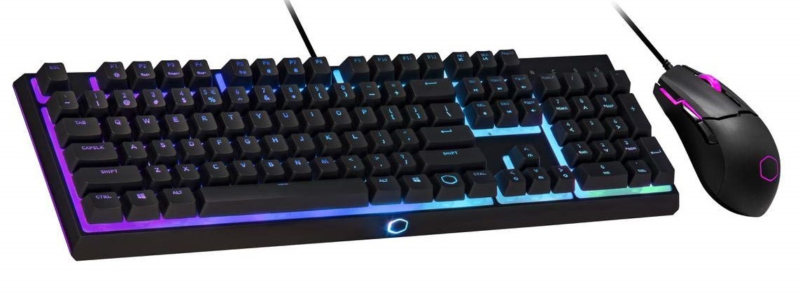 Cooler Master MasterSet MS110 RGB Gaming Keyboard Mouse Bundle | PC ...
