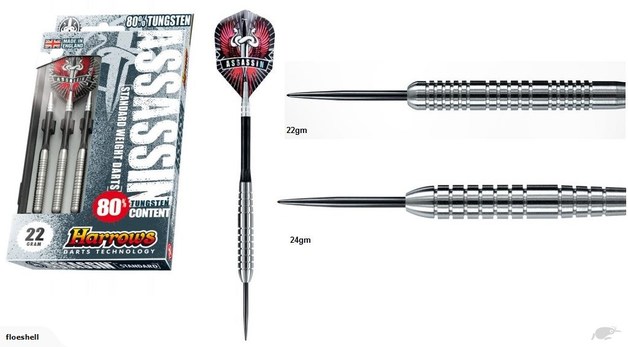 Buy Harrow Assassin 80% Tungsten (22gm) Darts at Mighty Ape NZ