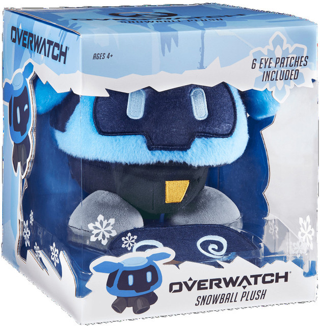 Buy Overwatch Plush Snowball with Changeable Eyes at Mighty Ape NZ