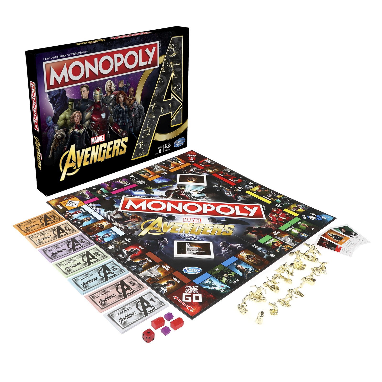 Monopoly - Avengers Edition | Board Game | at Mighty Ape Australia