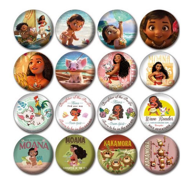 Disney Moana Badge - Blind Box | at Mighty Ape NZ