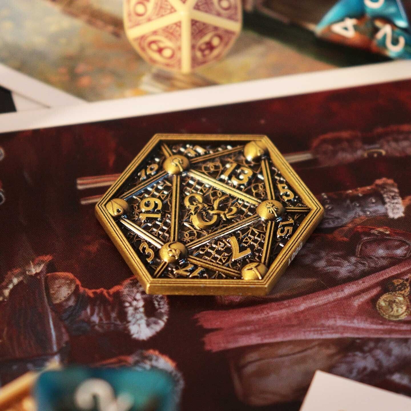 Dungeons & Dragons: Class Cards and D20 Flip Coin Images at Mighty Ape NZ