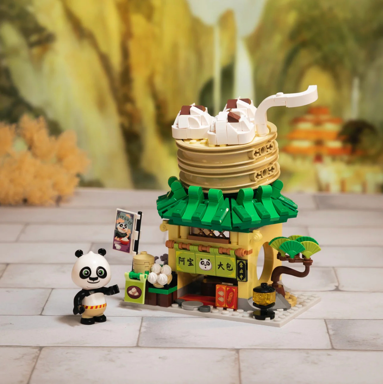 Po's Bakery Buildable Set (316pcs) | at Mighty Ape NZ