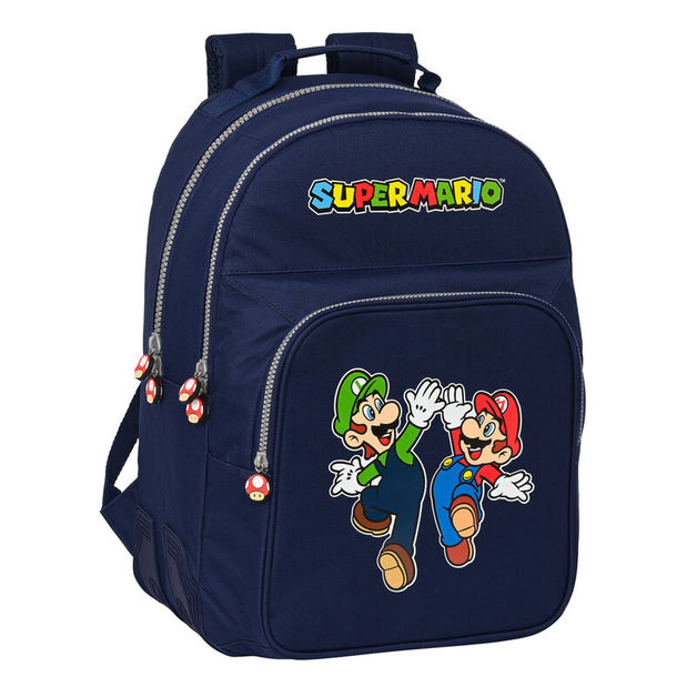 Nintendo: Super Mario Bros - Mario and Luigi Backpack | at Mighty Ape NZ